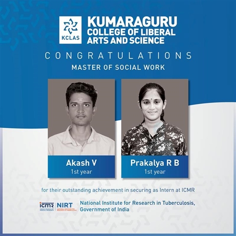STUDENTS ACHIEVEMENTS - Kumaraguru College of Liberal Arts & Science ...